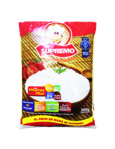 Arroz supremo 3 kilos :: supertiendasahorramasvenecia1